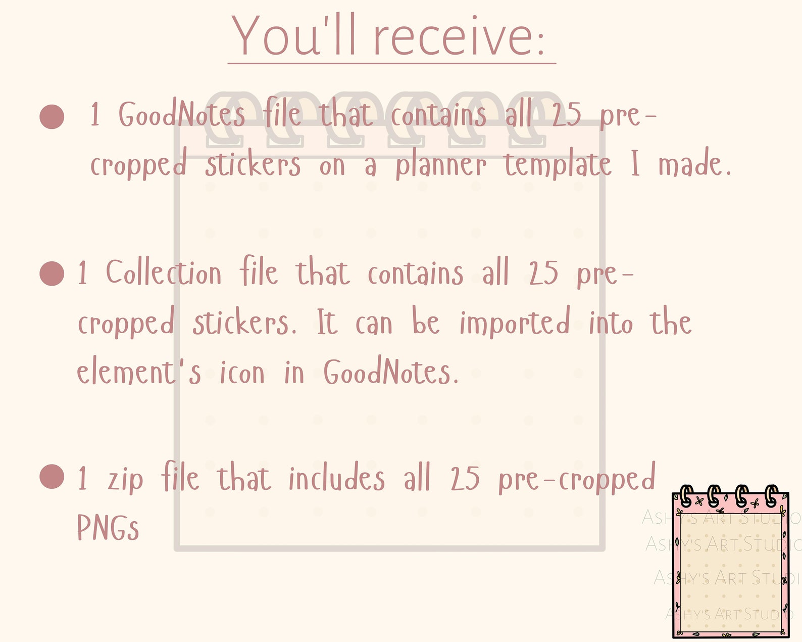 Spring Goodnotes Essentials, Goodnotes Stickers, Digital Stickers ...