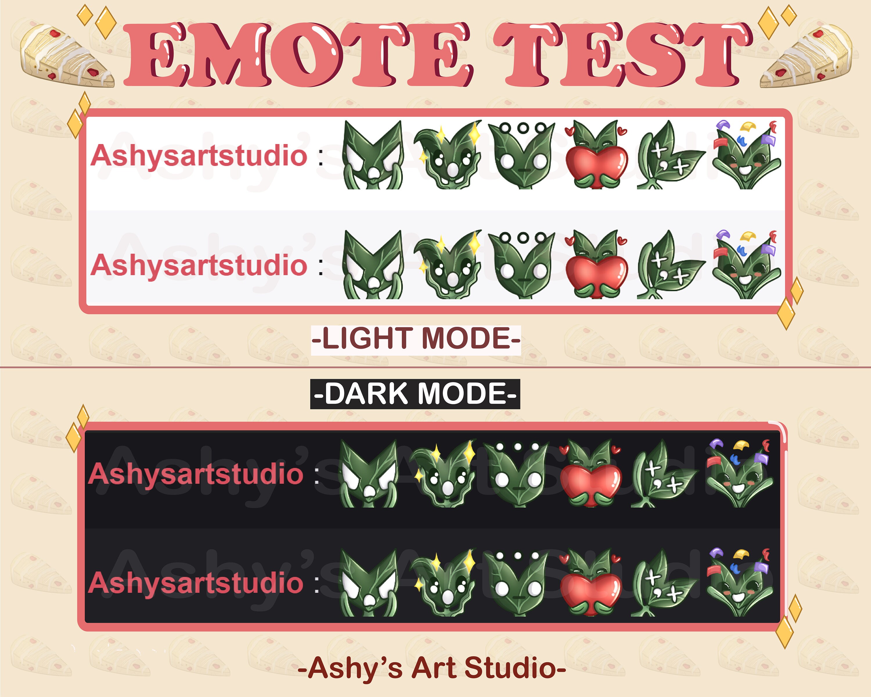 LEAF EMOTES (pt 2), Twitch, Youtube, Discord, Fantasy Emotes, Emotes ...
