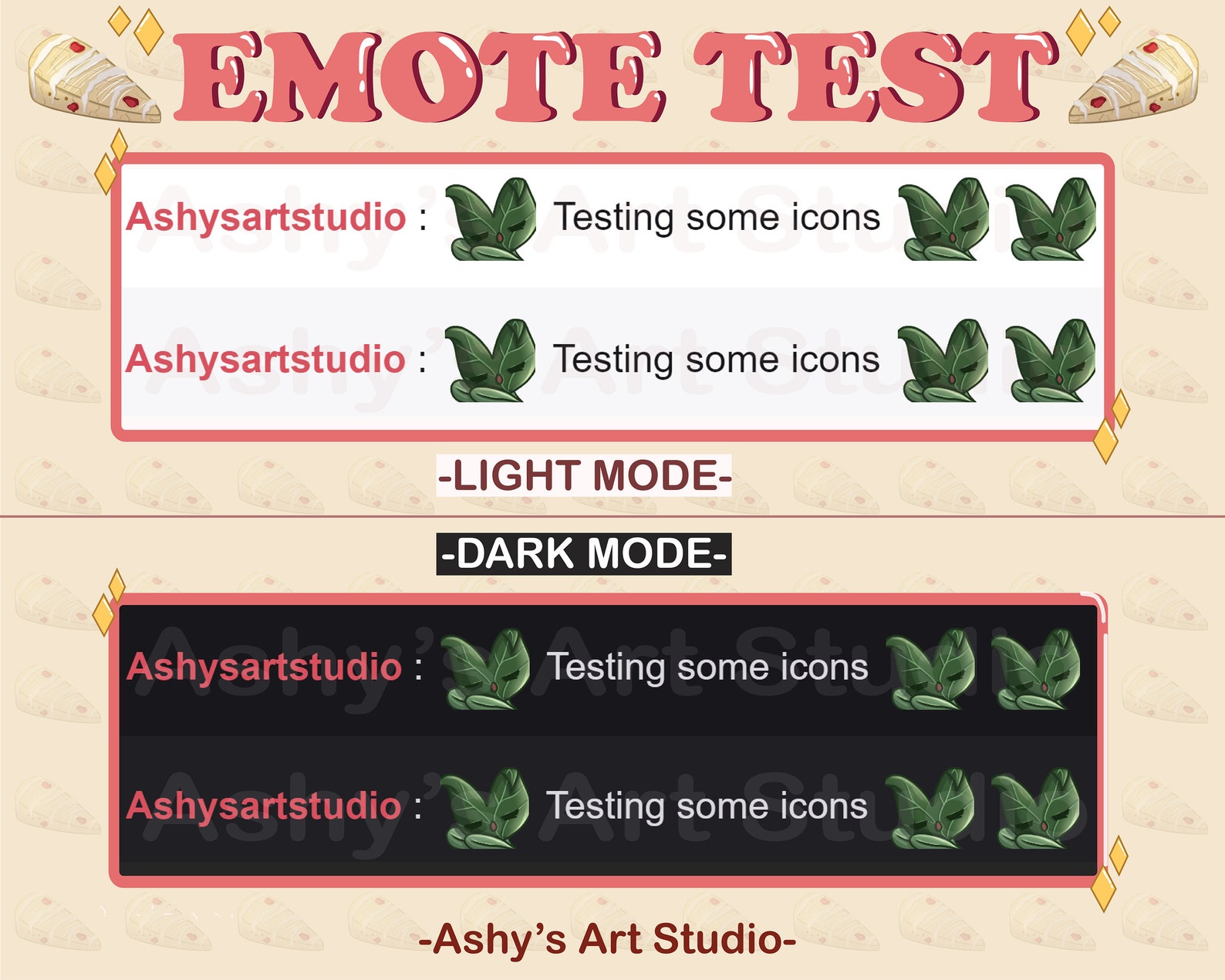 SLEEPING LEAF EMOTE, Twitch, Youtube, Discord, Emote, Nap Emote, Tears ...