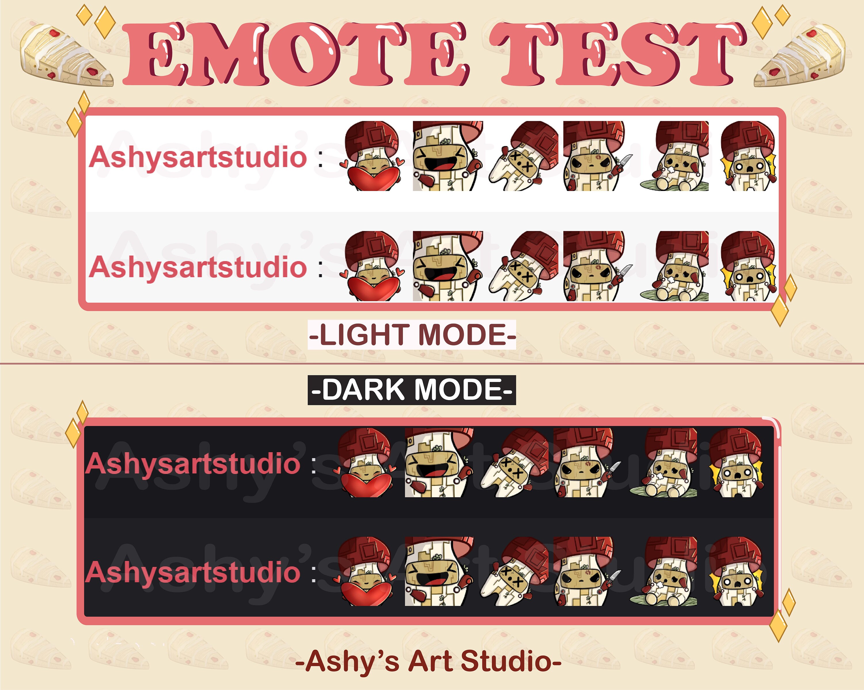 ANCIENT TECH MUSHROOM Emotes Twitch Youtube Discord Emote Medieval ...
