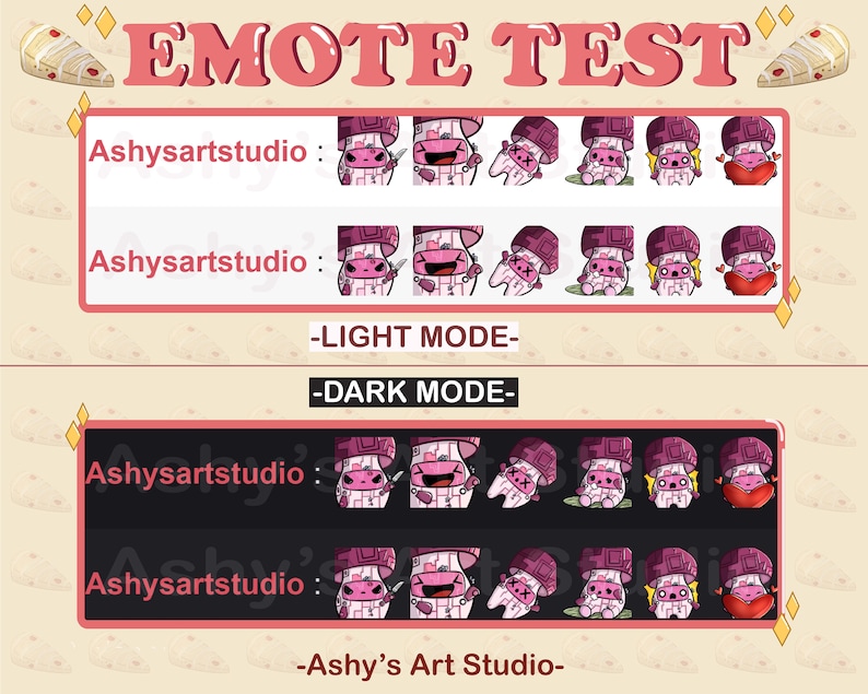 PINK ANCIENT TECH Mushroom Emotes | Twitch | Youtube | Discord | Emotes ...