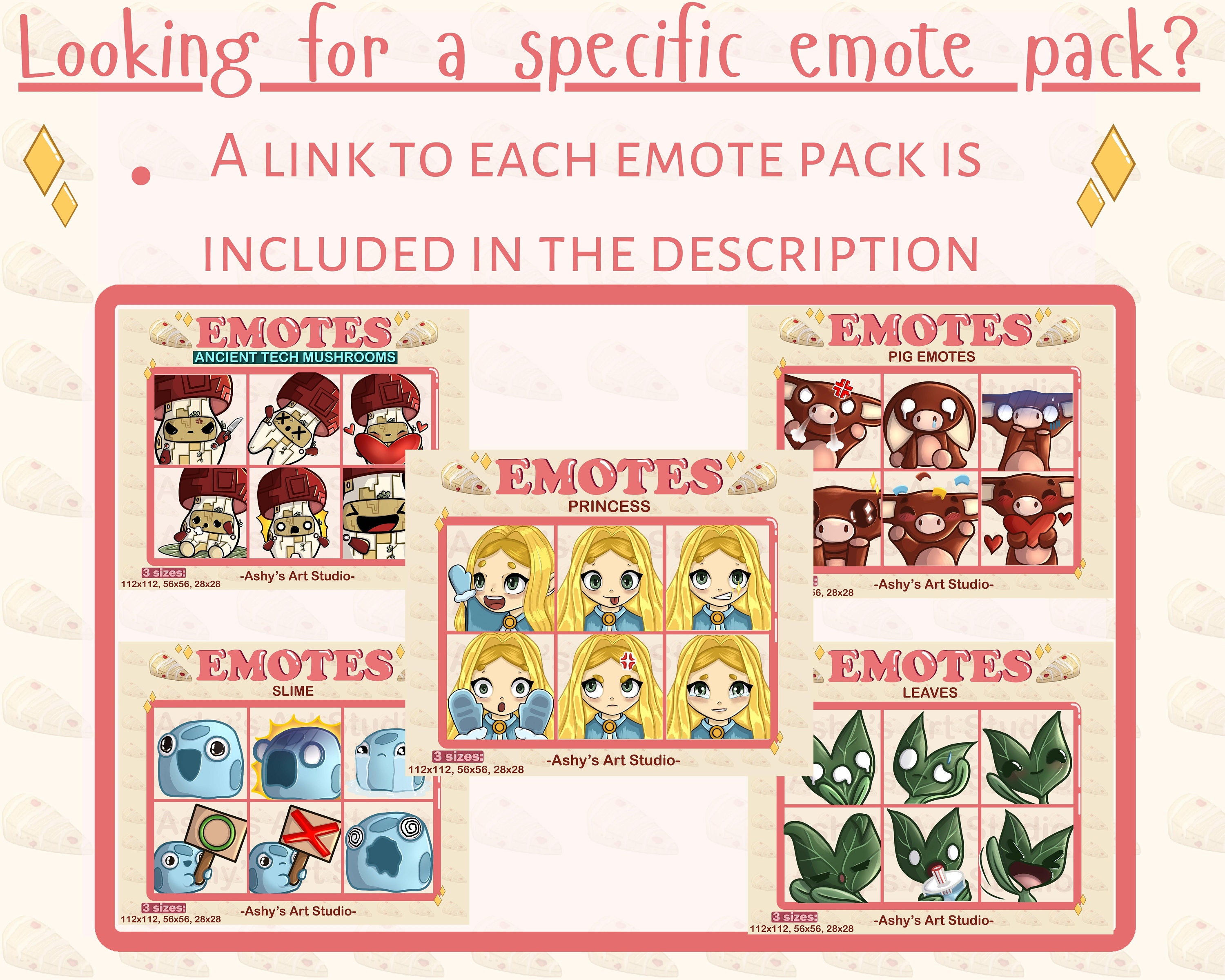 FANTASY EMOTES MEGA Pack | Twitch | Youtube, Discord, Kingdom, the ...