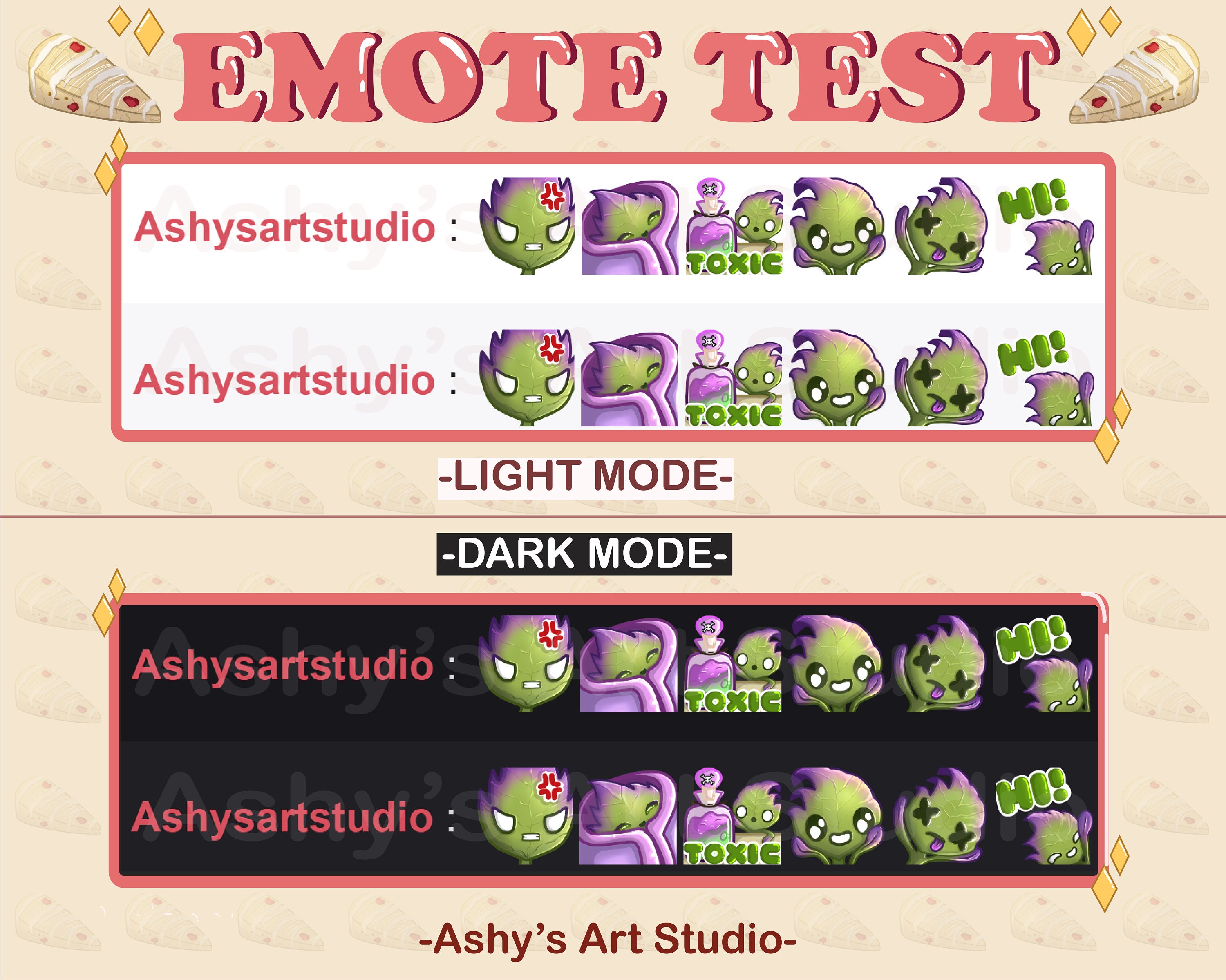 POISON LEAF EMOTES, Twitch, Youtube, Discord, Leaf Emotes, Emotes ...
