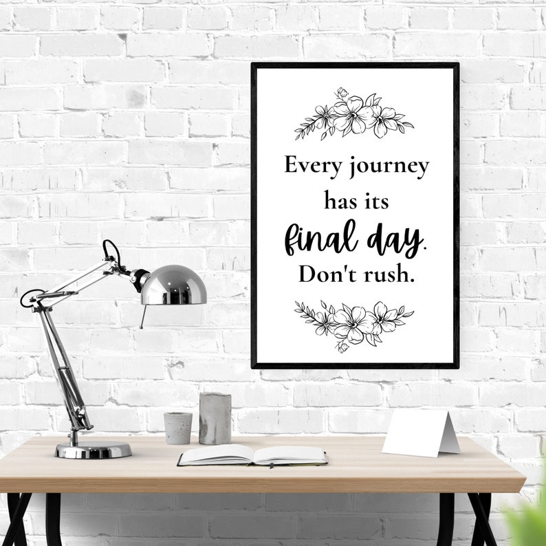 Motivational Quote Sign Printable Sign Home Decor - Etsy