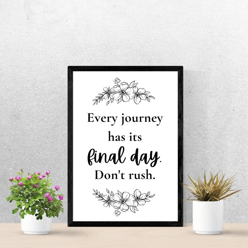 Motivational Quote Sign Printable Sign Home Decor - Etsy