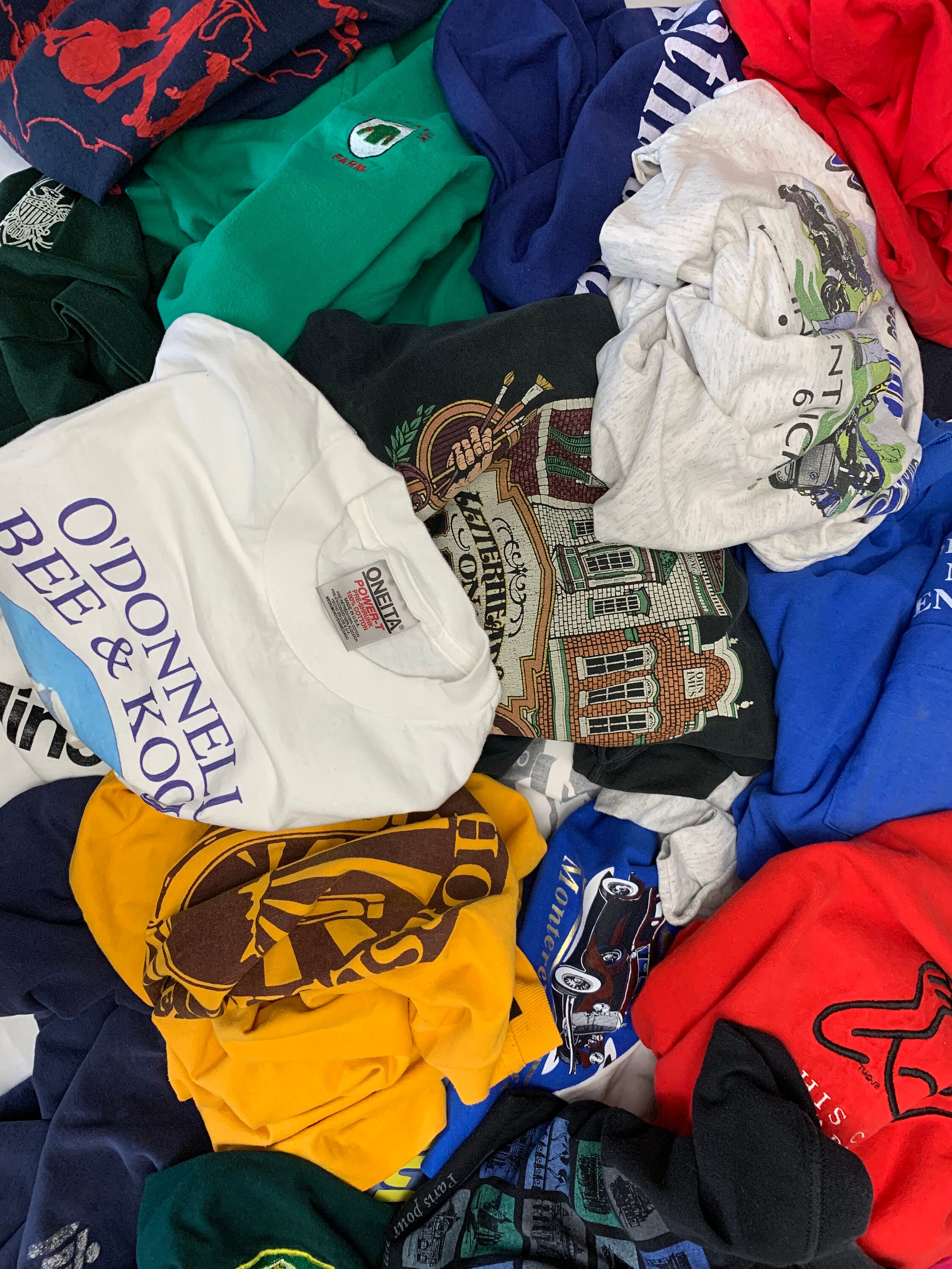 5 Random Vintage Shirts Mystery Box 1970s 1980s 1990s - Etsy