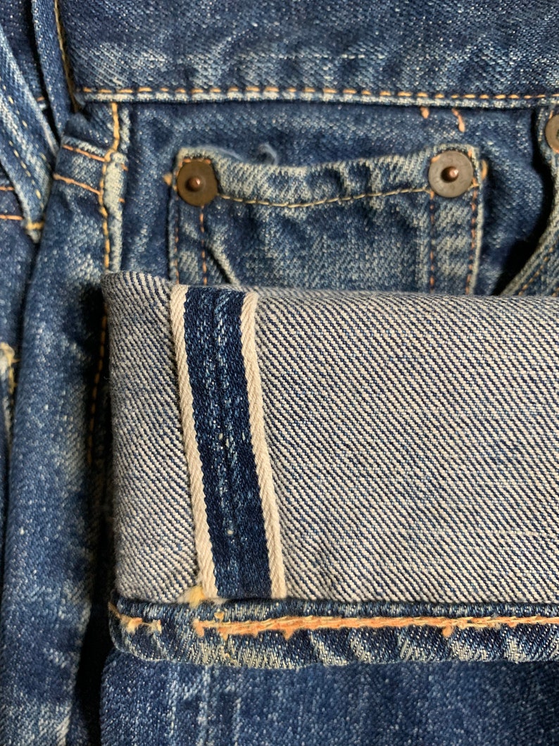 1940s 50s Selvedge Levis Gripper Zipper 23x24 - Etsy