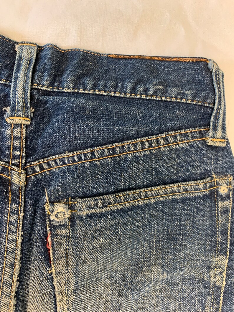 1940s 50s Selvedge Levis Gripper Zipper 23x24 - Etsy