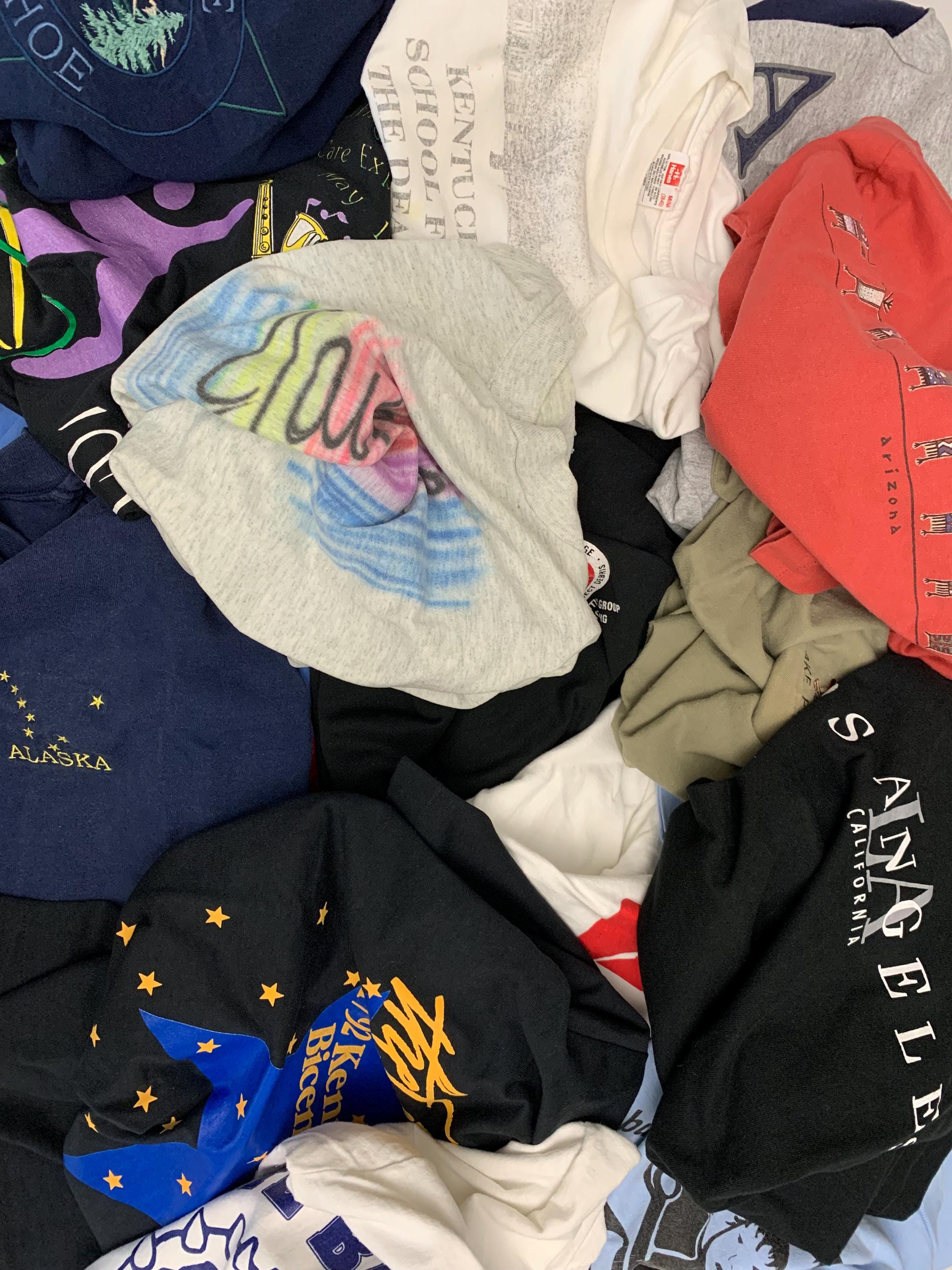 5 Random Vintage Shirts Mystery Box 1970s 1980s 1990s - Etsy