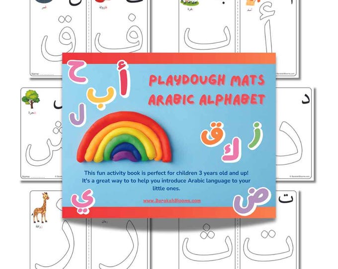 Spot & Dot the Arabic Letters Arabic Alphabet Practice With Dot Markers ...