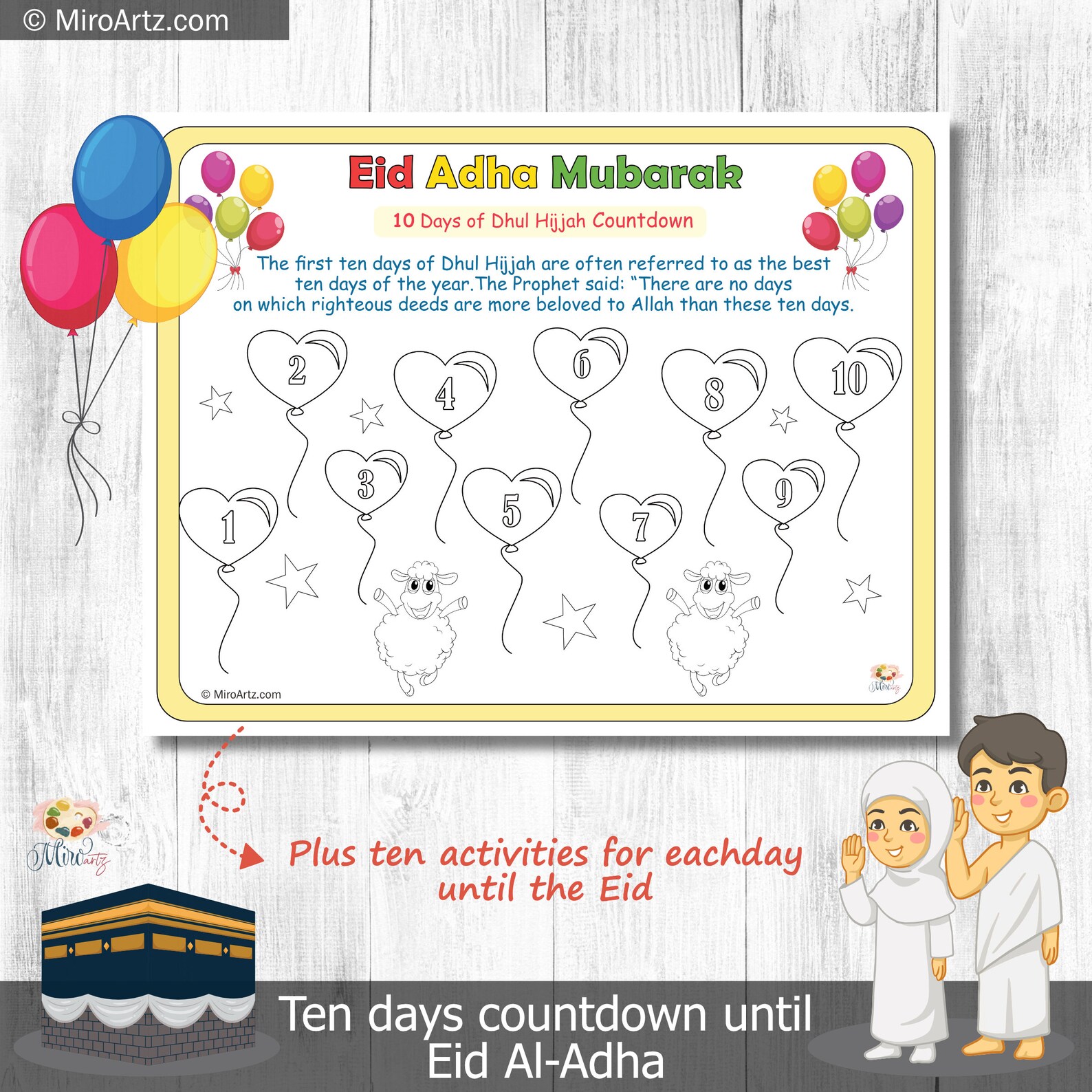Printable Eid Al Adha Activities for Kids Eid Activities - Etsy