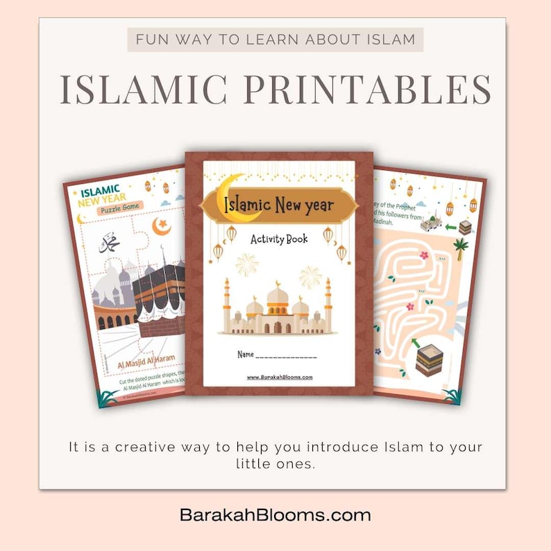 Printable Islamic New Year Activity Book: Hijrah Learning (PDF) - Etsy