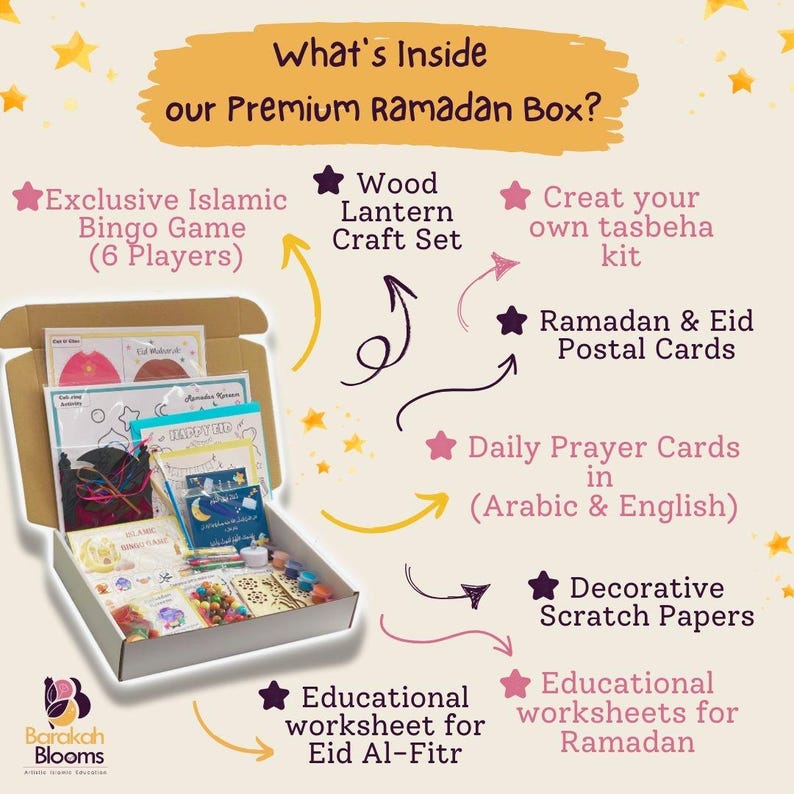 Ultimate Ramadan Activity Box 2026 | Ramadan Box | Ramadan Hands-on ...