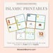 Printable Islamic Prayer Cards | Digital Ramadan Prayers Islamic Cards ...