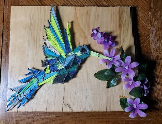 Hummingbird String Art - Etsy