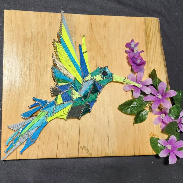 Hummingbird String Art - Etsy