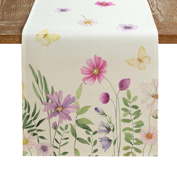 Summer Table Runner - Etsy