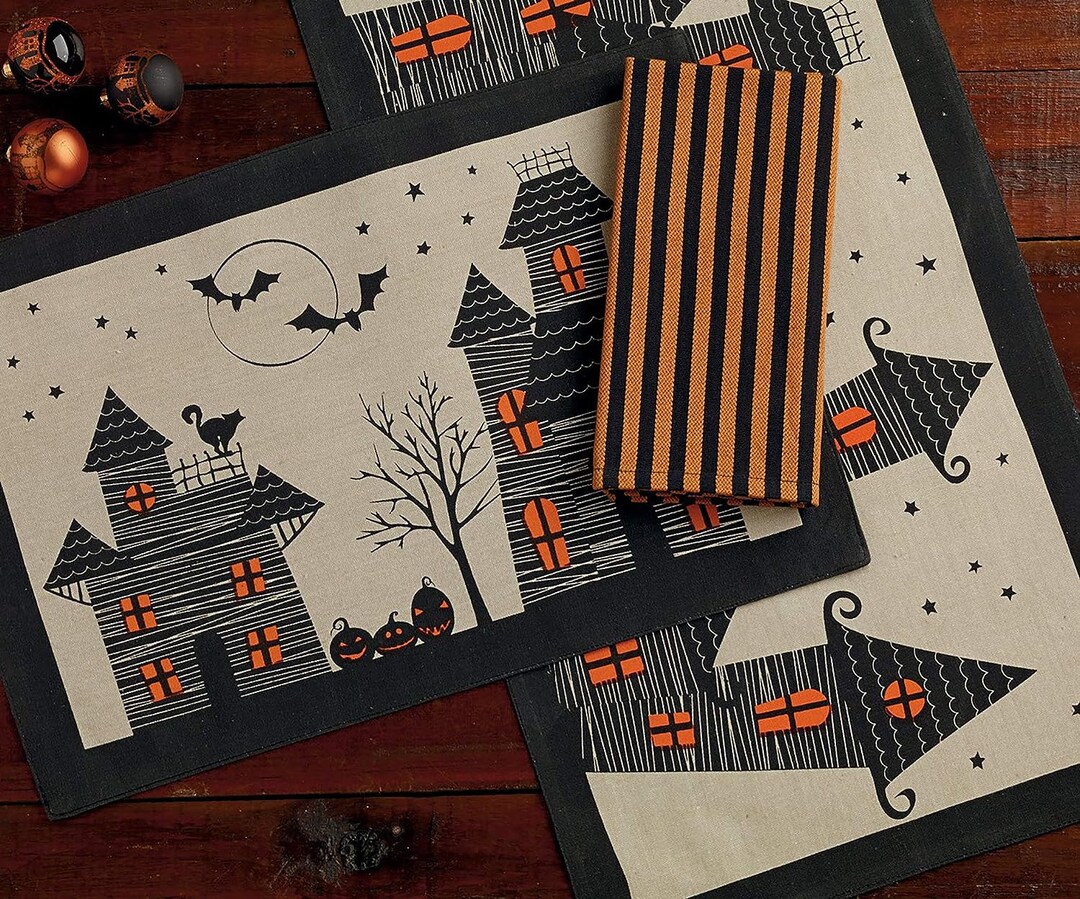 Halloween Table Runner Halloween Home Decor Halloween - Etsy