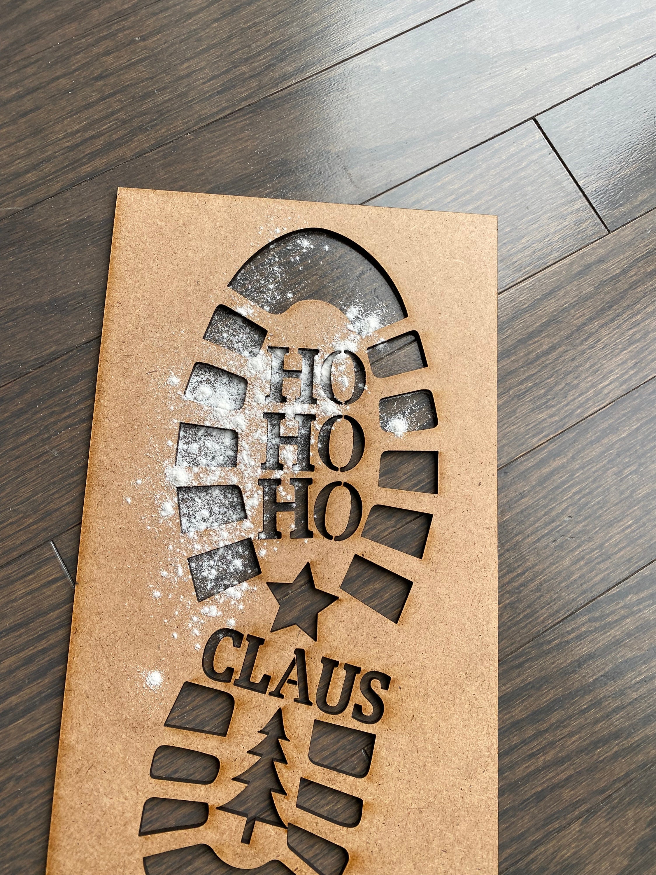 Santa Boot Tracks, Christmas Eve, Fun Family Activity, Santa Claus, HO ...