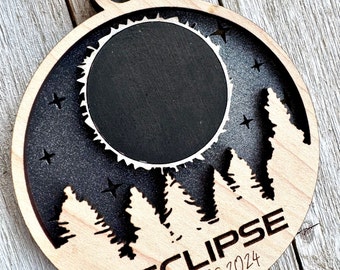 2024 Total Solar Eclipse Commemorative Enamel Pin - Etsy