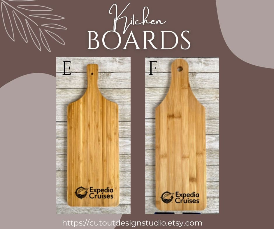 Logo Personalized Kitchen Cutting Charcuterie Board Kitchen - Etsy