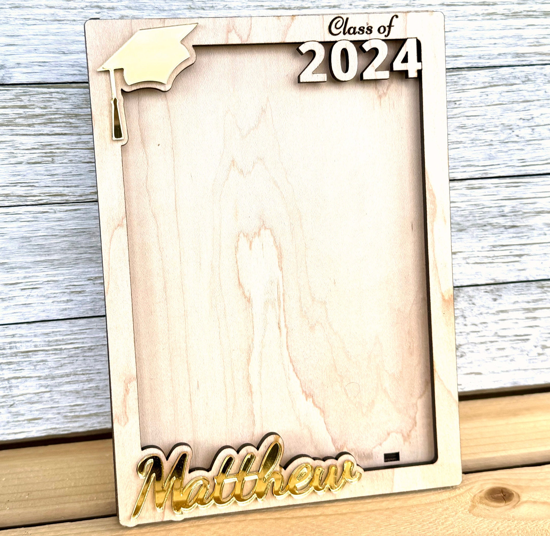 Personalized Graduation Frame, Graduation Photo Holder, Custom Gift for ...