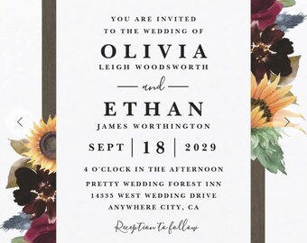 Custom Invitations - Etsy