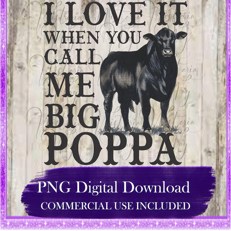 Big Poppa - Etsy