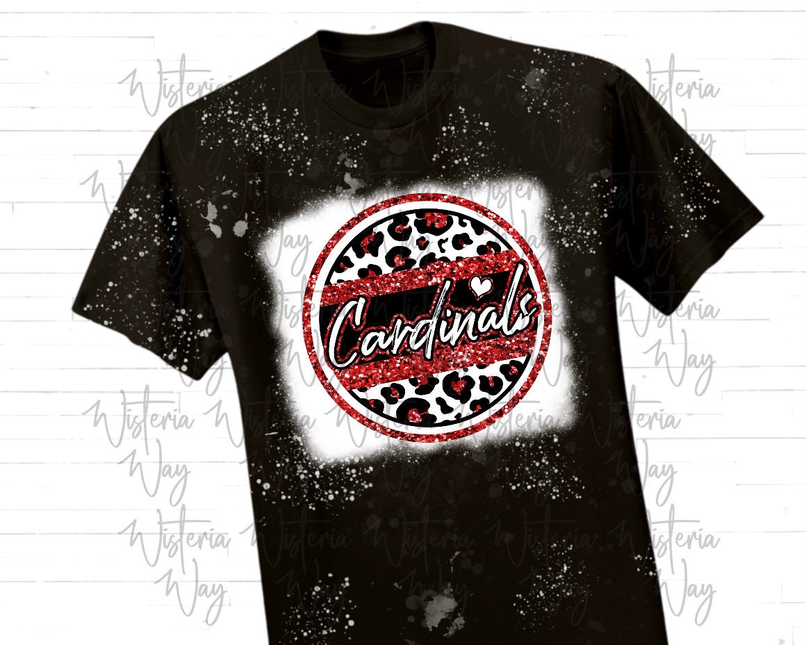 Cardinals PNG, Faux Red Glitter, School Sports, Cheetah Print - Etsy