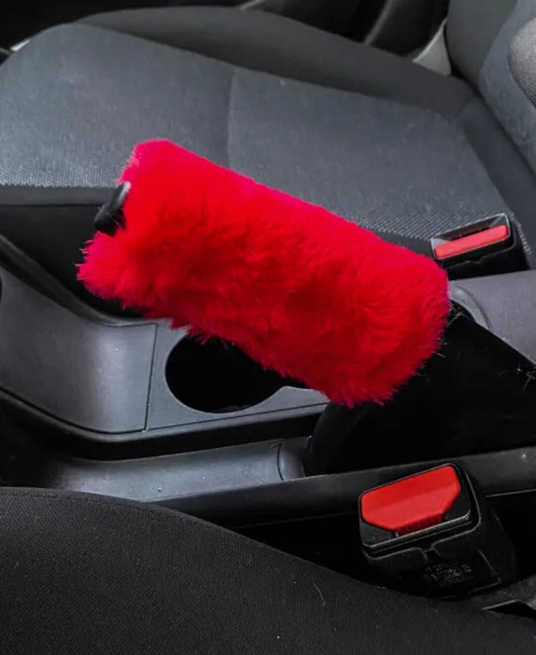Fuzzy Handbrake Cover, Plush Car Accessories for Women, Cute Girly Car ...