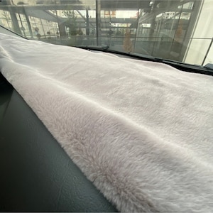 Soft Furry Plush Car Dashboard Dash Protector Dash Mat Sun Cover Pad ...