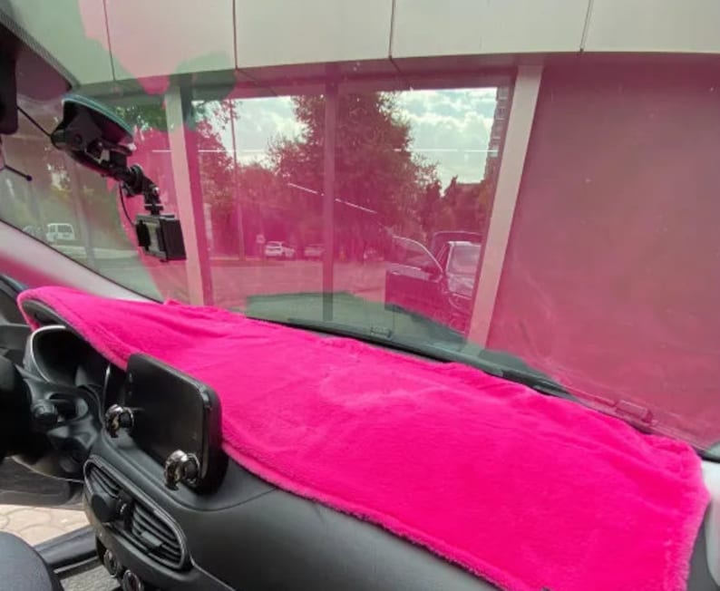 Soft Furry Plush Car Dashboard Dash Protector Dash Mat Sun Cover Pad ...