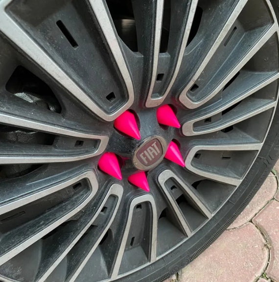 Pink Lug Nut Covers