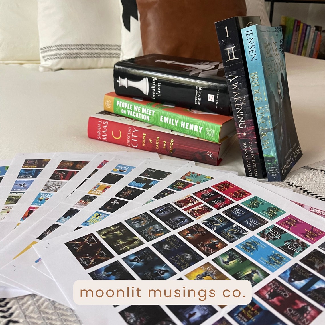 224 Mini Book Covers Most Popular Tiktok Books - Etsy