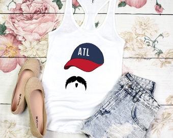 Mustache Tank Top - Etsy