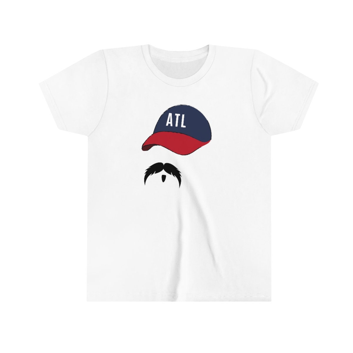 Spencer Strider 99 Mustache Atlanta Braves Kid's Shirt Gift for Girls ...