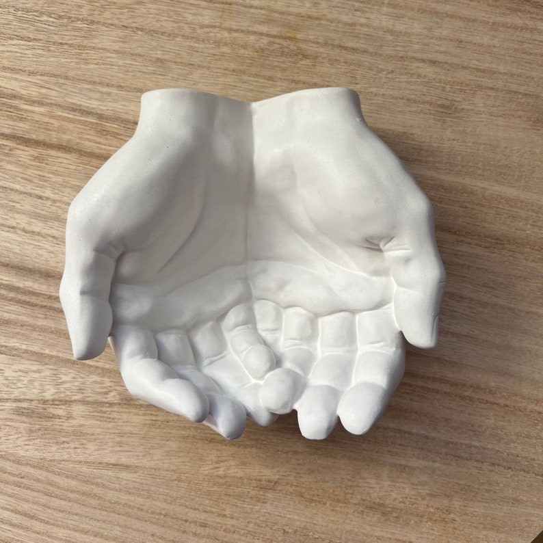 Two Hand Silicone Mold Hands Mold/ Cement/resin/plaster - Etsy