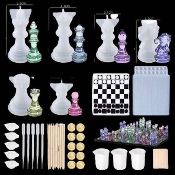 Chess Silicone Mold - Etsy