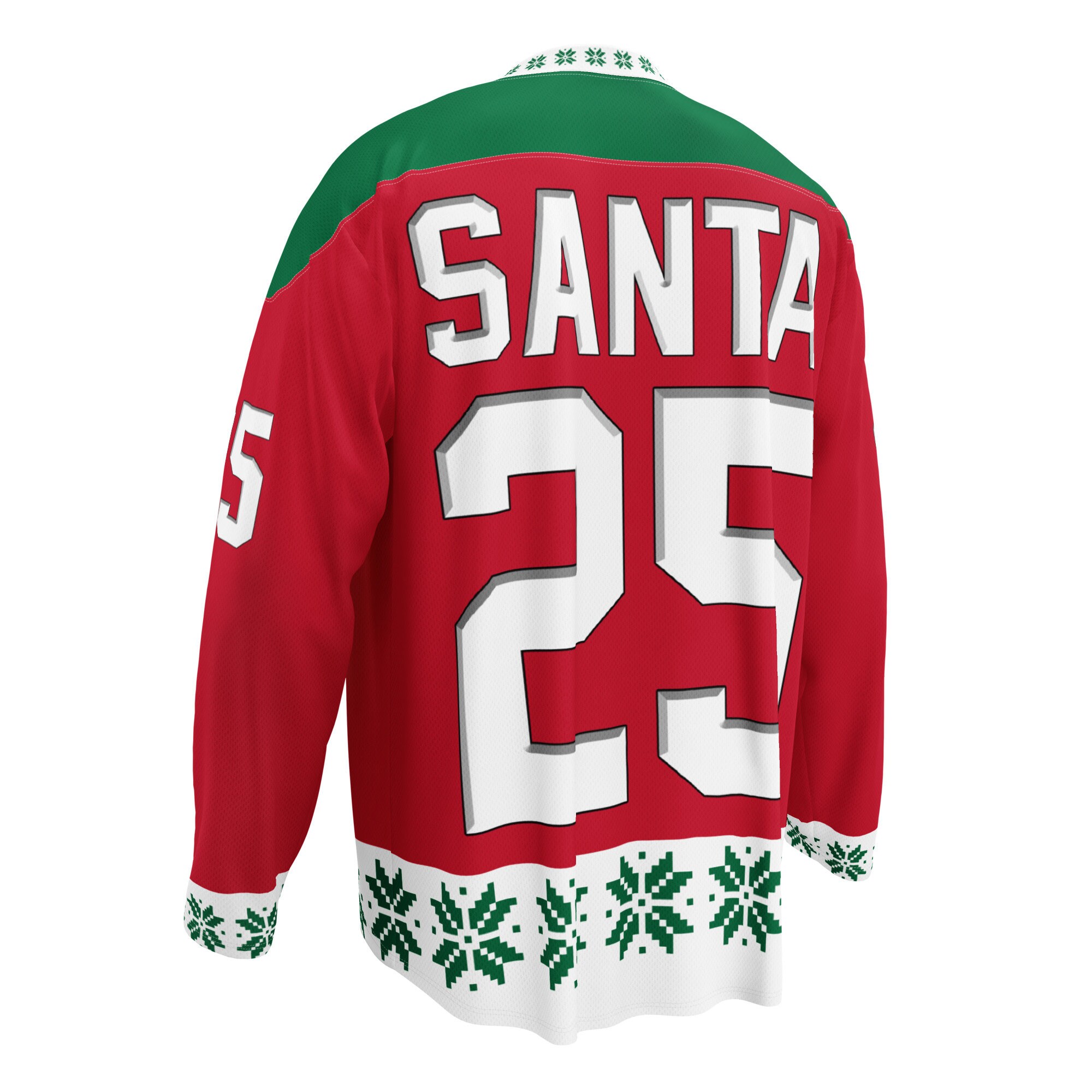 Santa Christmas Hockey Jersey for Men and Women - Etsy