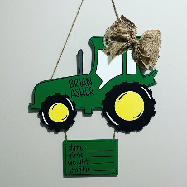 Tractor Door Hanger - Etsy