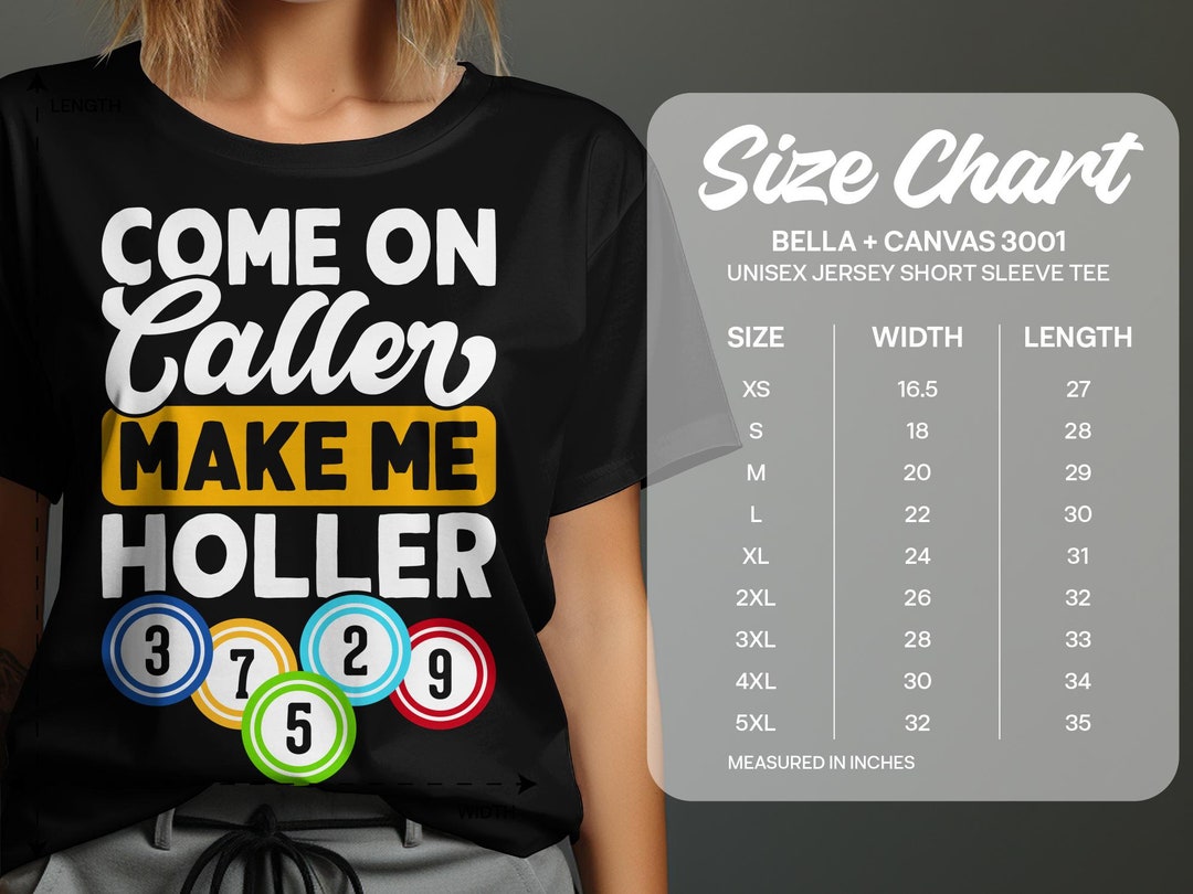 Bingo Lovers T-shirt, Funny Bingo Quote Shirt, Come on Caller Make Me ...