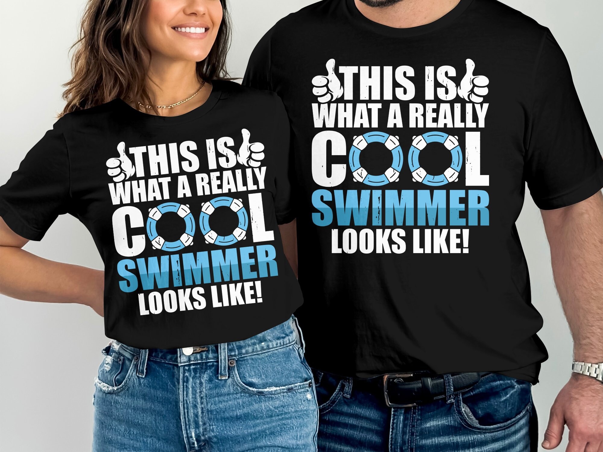 This is What a Really Cool Swimmer Looks Like T-shirt Funny Swimming ...