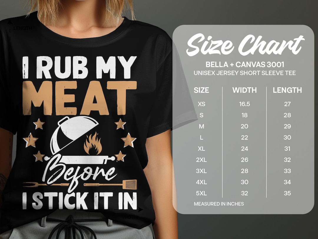 Funny Grill Lover T-shirt Bbq Enthusiast Gift Humorous Meat Rub Joke ...