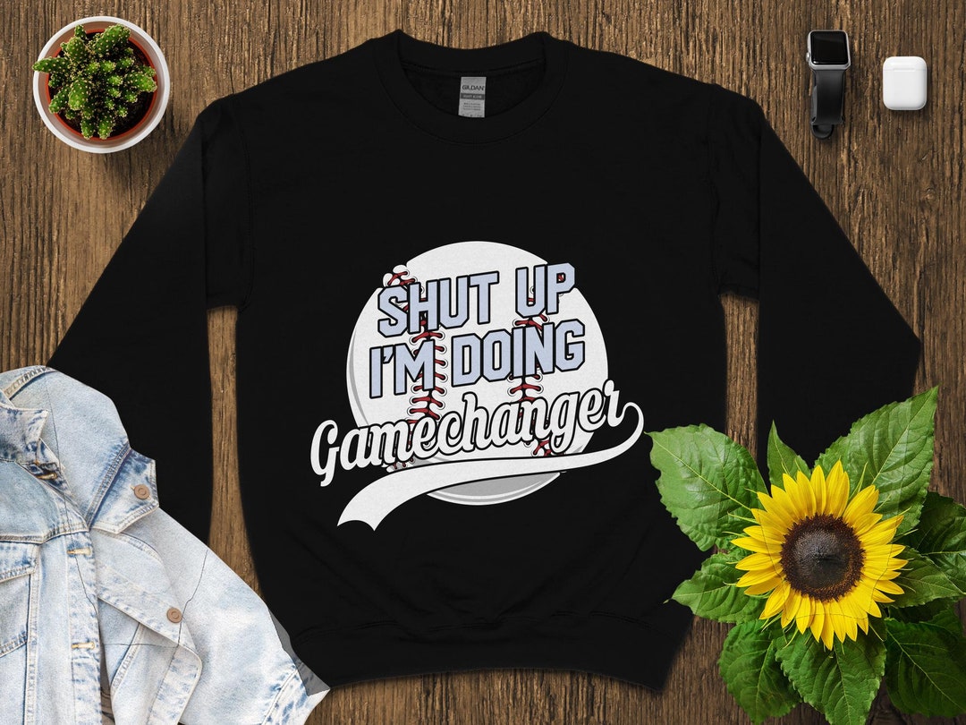 Funny Baseball T-shirt Gamechanger Quote, Graphic Tee for Sports Fans - Etsy