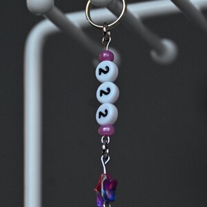 Mini Angel Number Keychains - Etsy