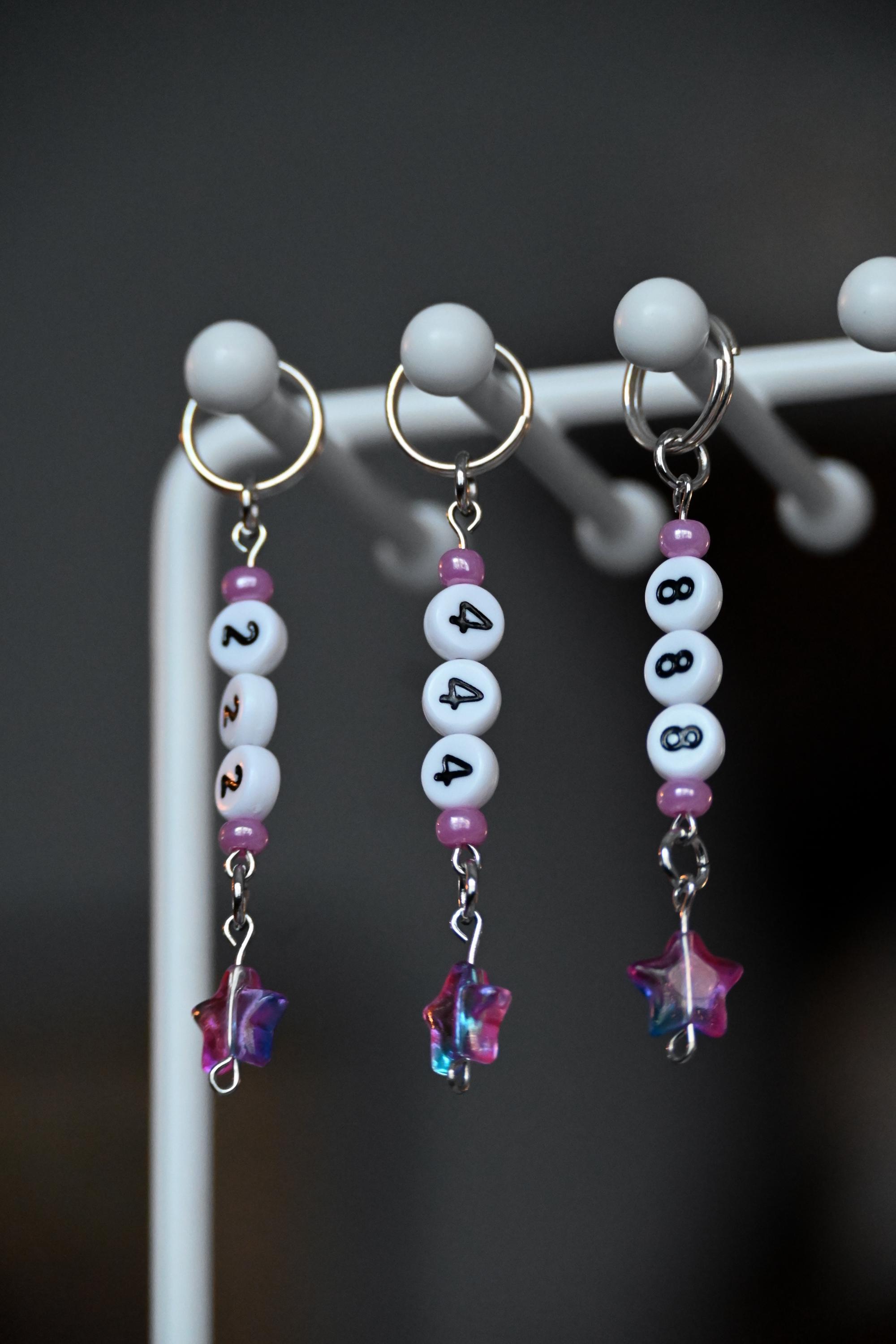 Mini Angel Number Keychains - Etsy
