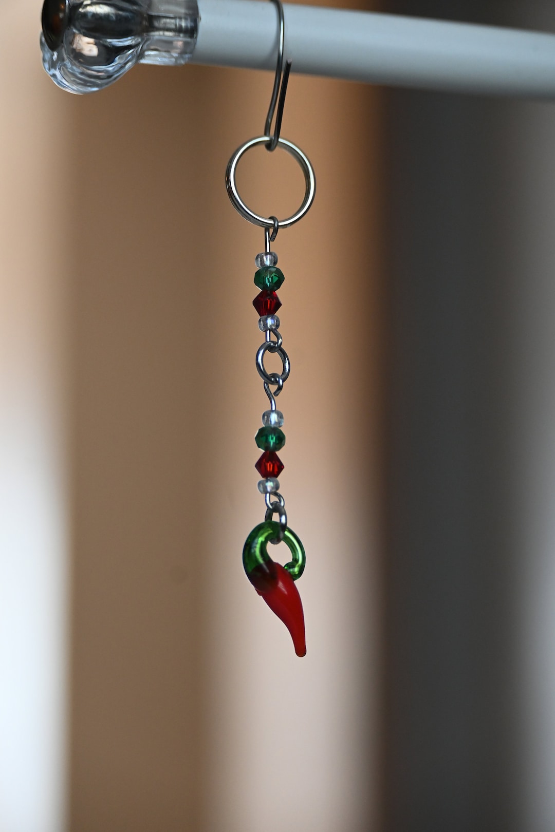 Mini Chili Pepper Keychain - Etsy