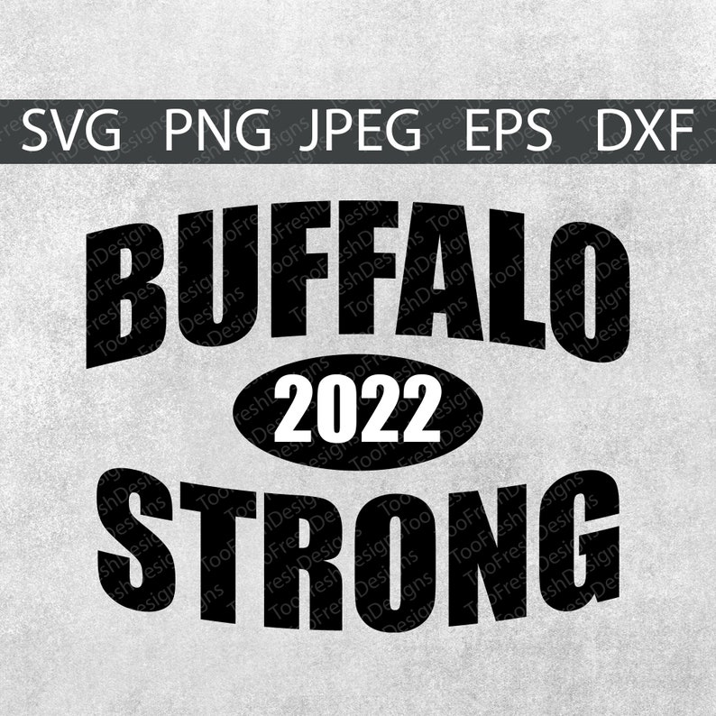 Buffalo Strong Pack SVG Digital Download Buffalo SVG Buffalo PNG Eps ...