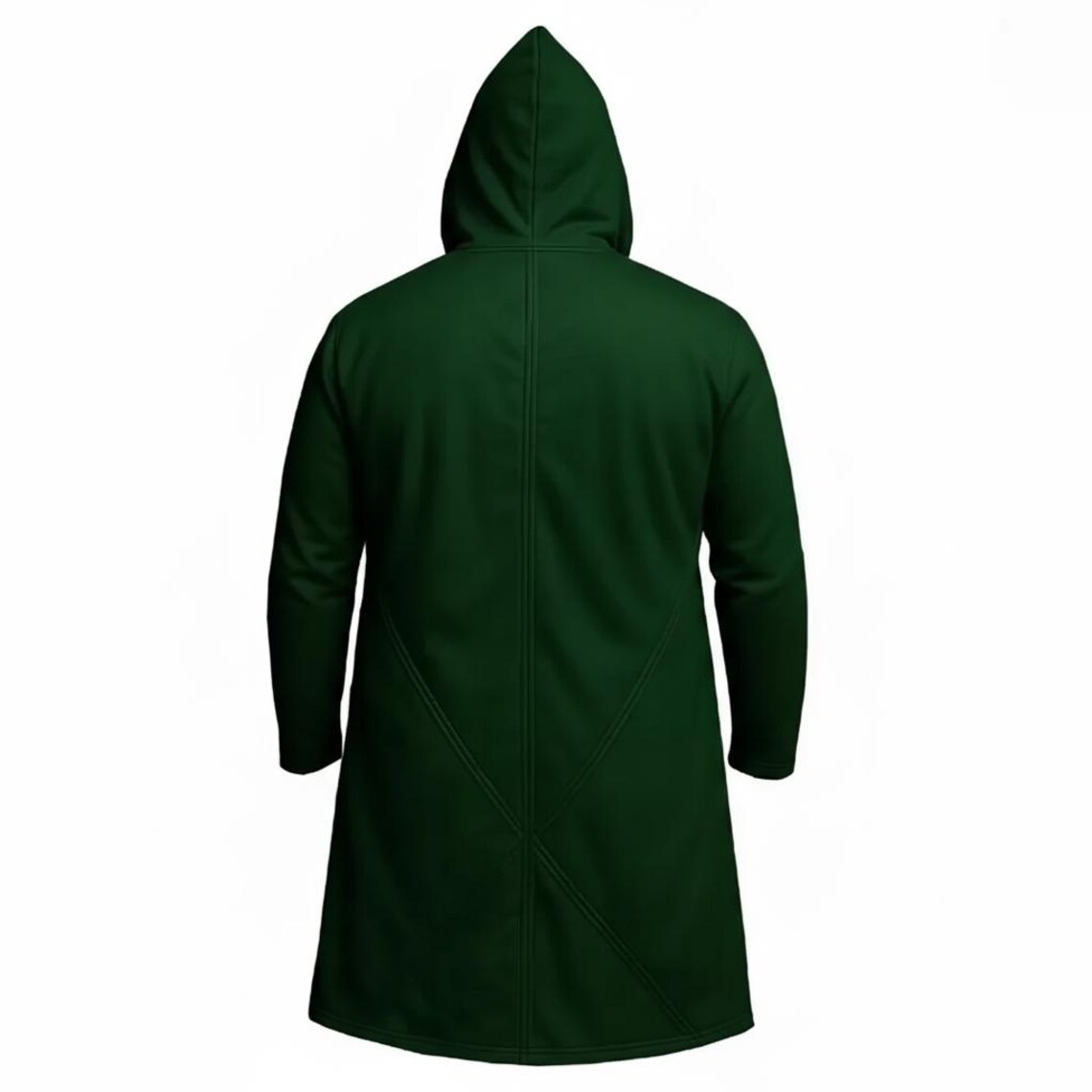Villain Hooded Green Canvas Cloak: Doctor Doom Cosplay, LARP, Halloween ...