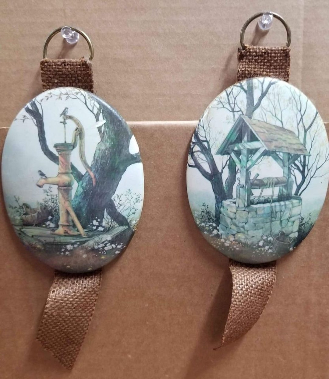 Country Cottage Wall Art Set - Etsy